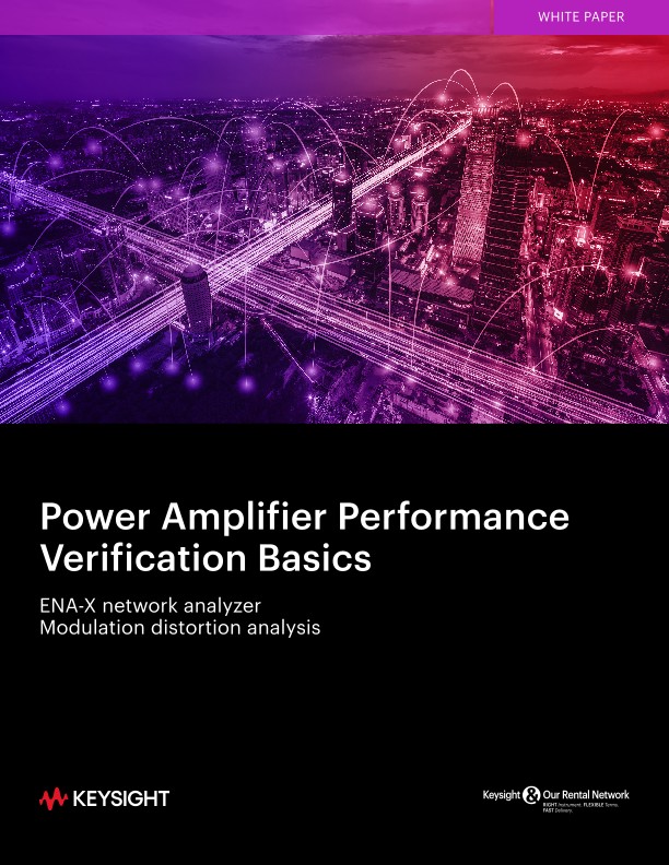 Power Amplifier Performance Verification Essentials Pdf Asset Page Keysight